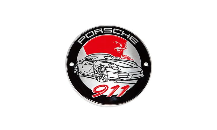 Porsche 911 Grill Badge
